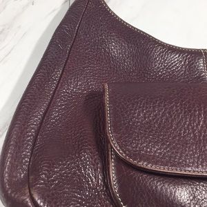 Ann Taylor | Bags | Ann Taylor Purple Leather Purse | Poshmark
